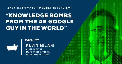 Kevin Milani Interview - Baby Bathwater Institute